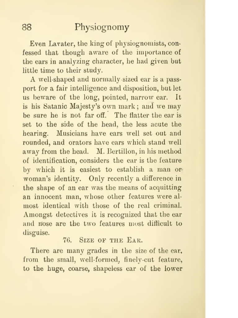 file face 2 | PDF | Ear | Physiognomy