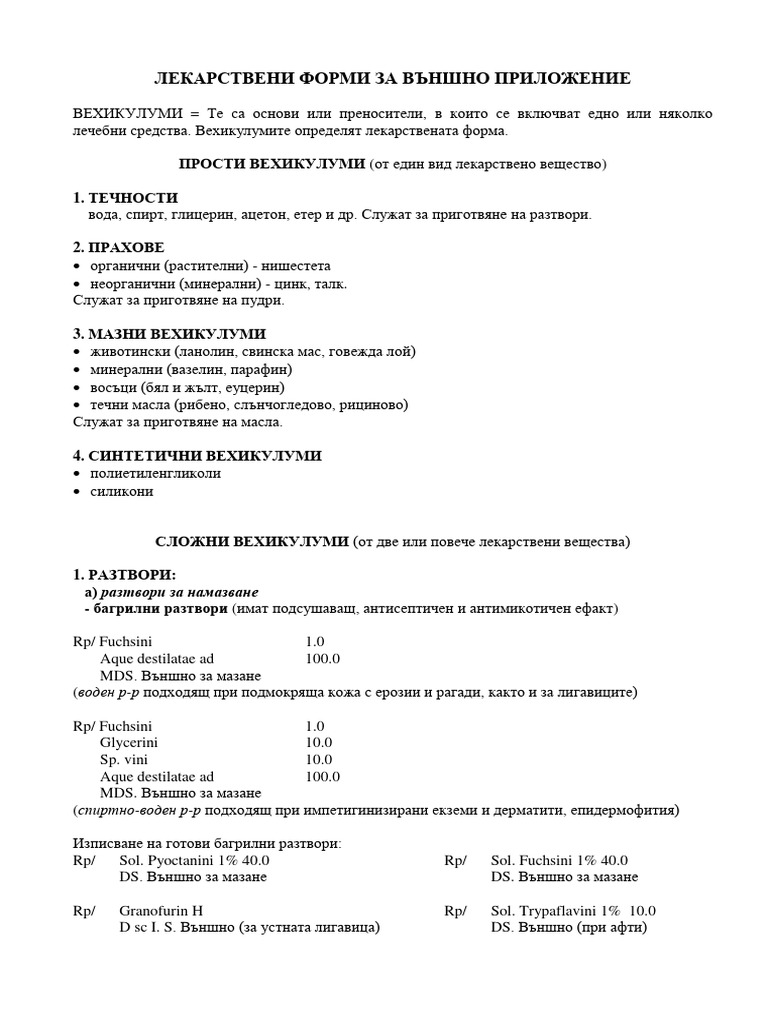 02 - External Drug Forms | PDF