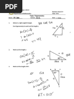 MR Corbett Math | PDF | Triangle | Area