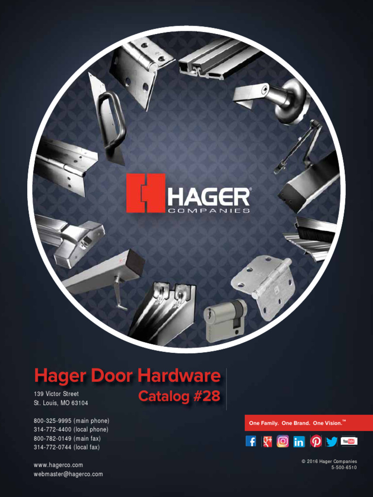 Catalogo Hager | PDF | Door | Building Engineering
