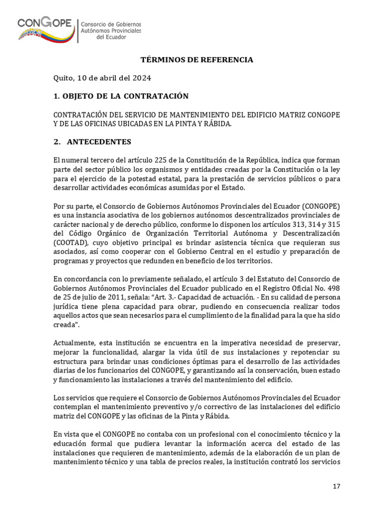 1 1 Tdrs Mantenimiento de Edificio 10-04-24 Signed Signed Signed | PDF | Documento de identidad ...