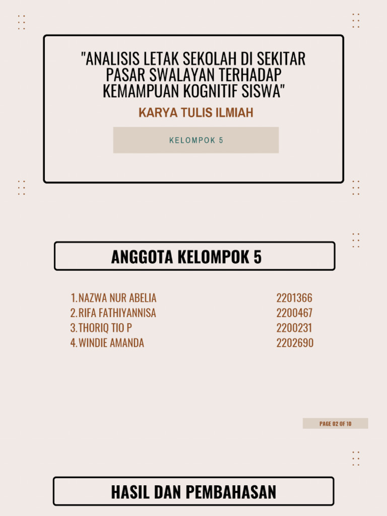 Hasil Riset Kelompok 5 Bahasa Indonesia | PDF