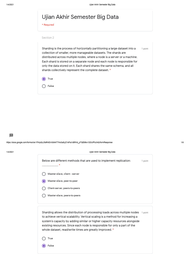 Ujian Akhir Semester Big Data: Section 2 | PDF | No Sql | Apache Hadoop