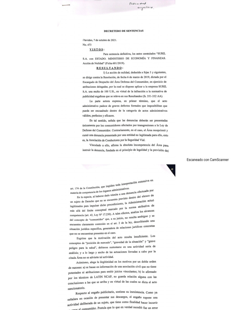 TCA Suril - 473-2021 | PDF