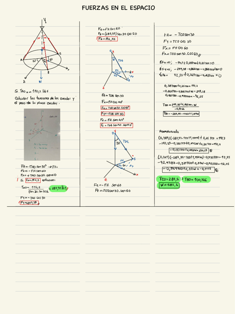 Ejercicio En Clase Estatica Pdf