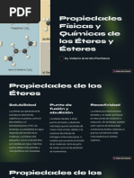 Grupo Funcional Éter y Éster | PDF | Ester | Éter