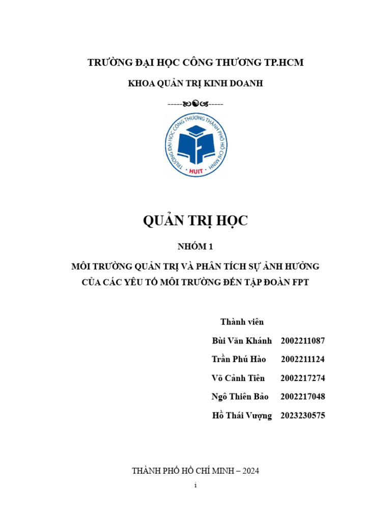 QTH Nhom1 | PDF