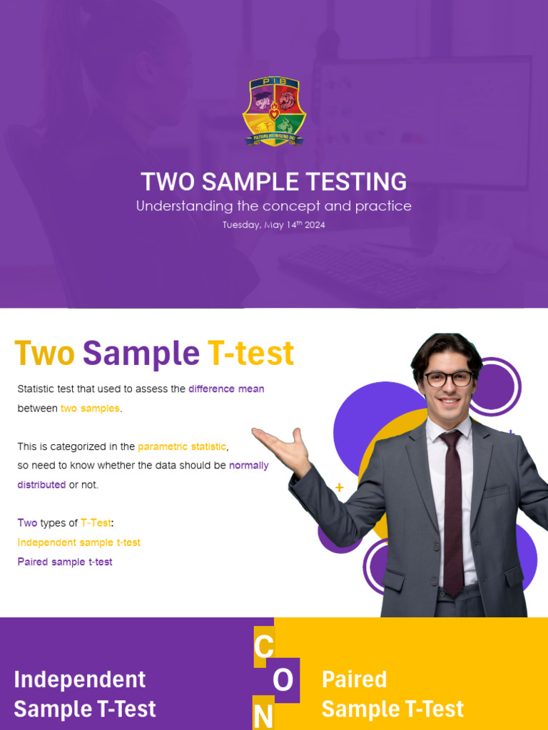 Topic 13. Two Sample Testing | PDF | Student's T Test | Sampling ... Topic 13. Two Sample Testing | PDF | Student's T Test | Sampling ...