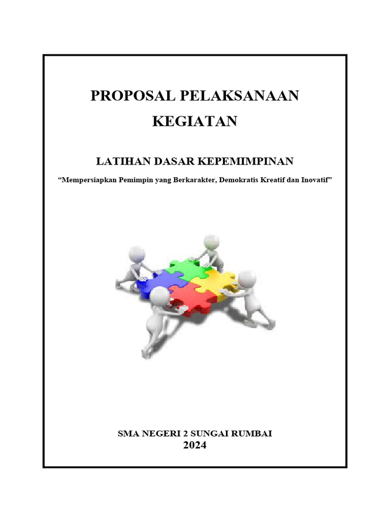 Proposal LDK Feb 2024 | PDF | Karier & Perkembangan