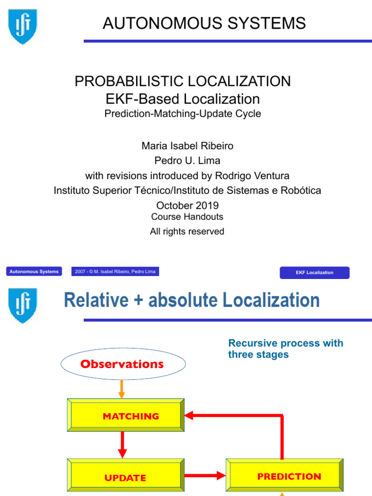 05 EKF Localization 2122 r1 | PDF | Robotics | Automation