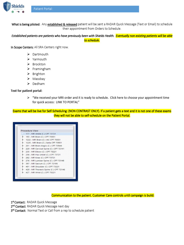 Patient Self-Scheduling Portal Guide | PDF | Password