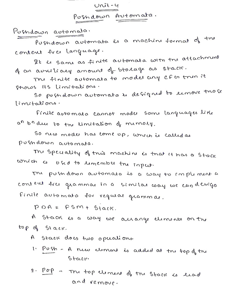 Unit-4 Flat Notes ? | PDF