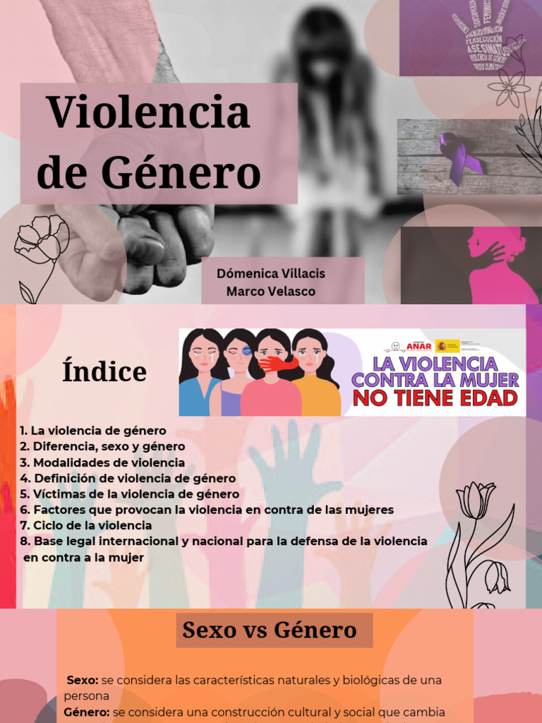 Violencia de Género: Definición y Factores | PDF | Violencia | Género