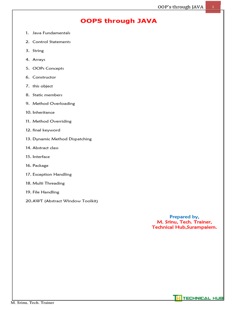 Java Reference Material Download Free Pdf Integer Computer Science