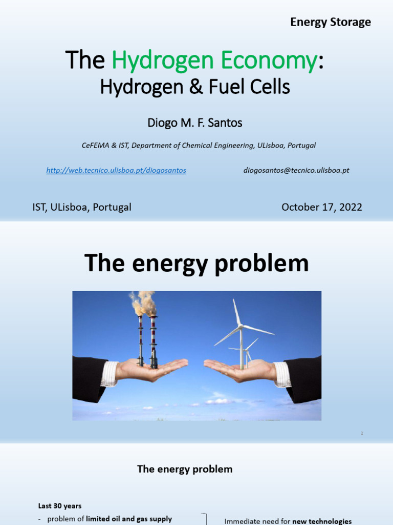 FuelCells Hydrogen - 17 10 22 | PDF | Fuel Cell | Redox