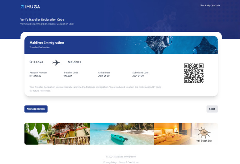 Imuga - Traveller Declaration Rukshana | PDF