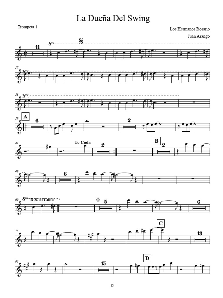 La Duena Del Swing Trompeta 1 | PDF