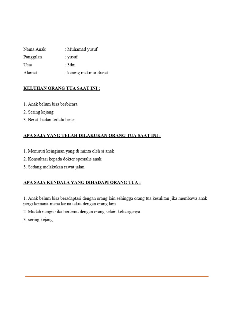 UAS Assessment Anak ABK | PDF