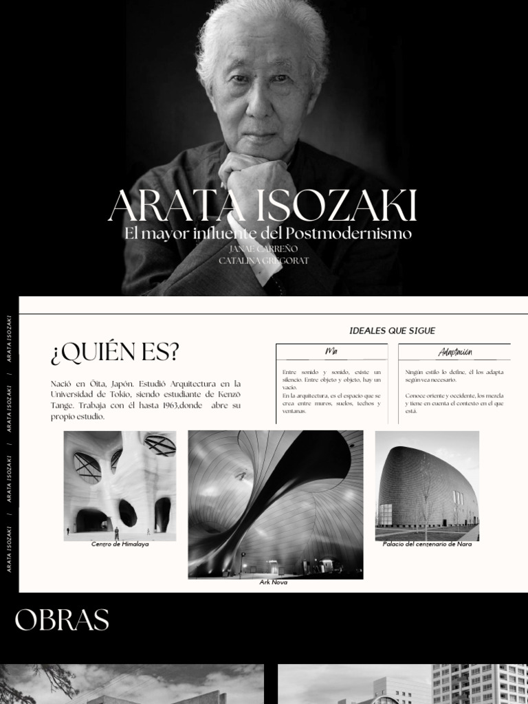 Arata Isozaki: Arquitectura y Legado | PDF | Diseño | Diseño ambiental