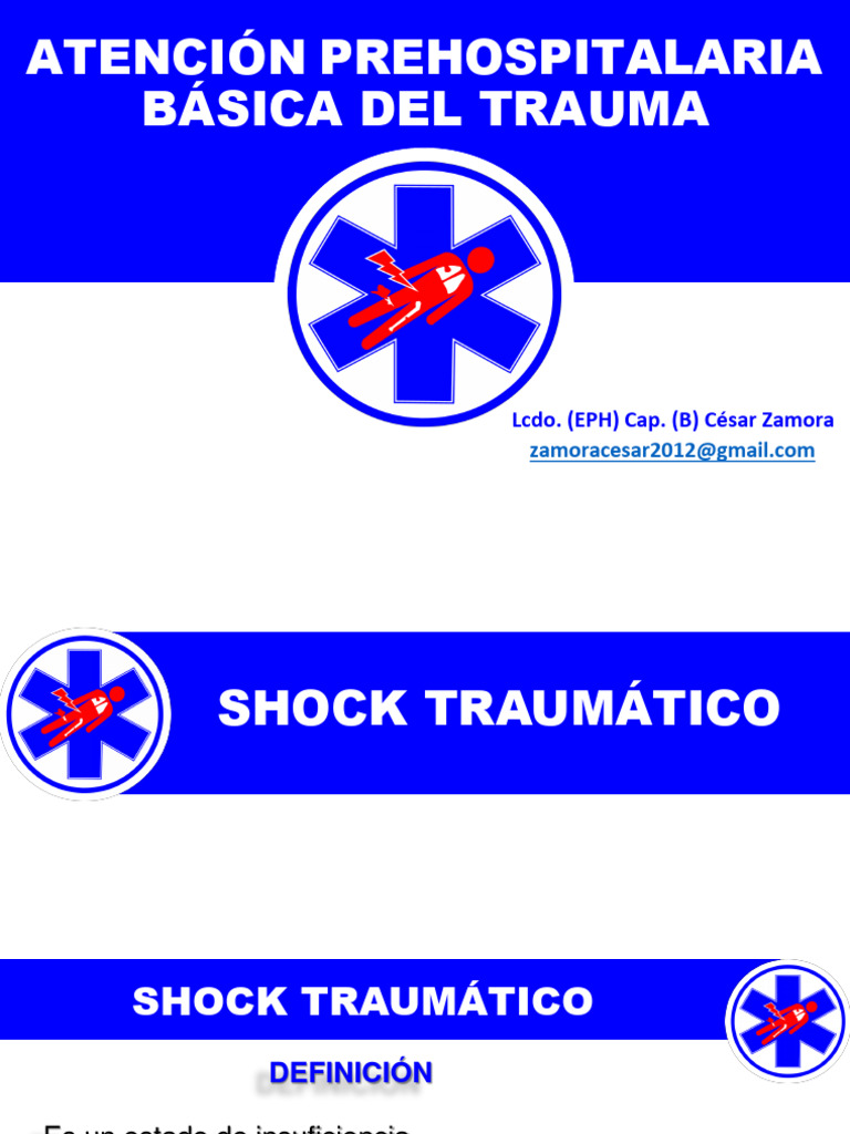 10.3-Shock Traumático y Hemorragias | PDF | Choque (circulatorio) | Sangre