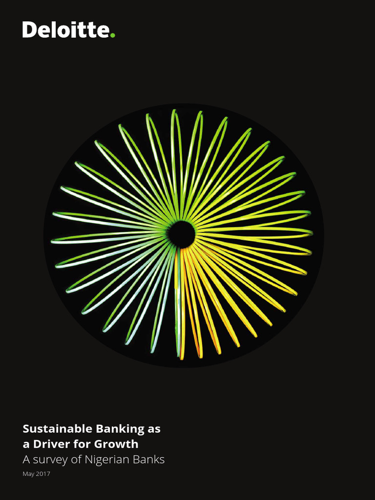 NG Deloitte West Africa Sustainability Banking Survey | PDF ...