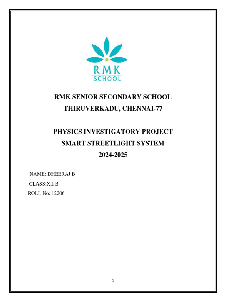 physics ip 2024-25 (1) (1) | Download Free PDF | Light Emitting Diode | Electrical Network