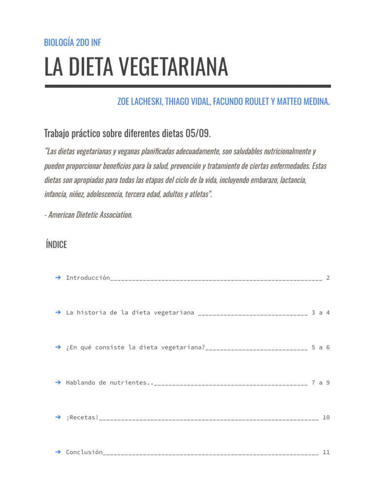 Dieta Vegetariana | PDF | Vegetarianismo | Dieta