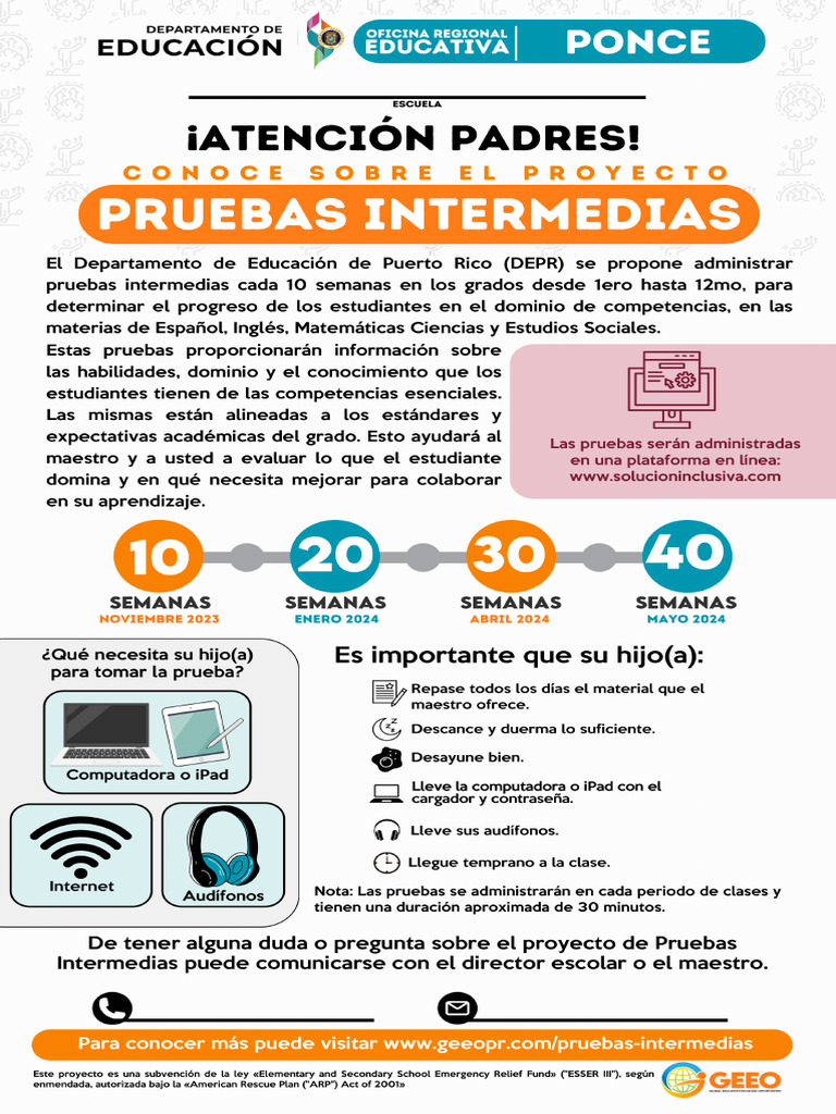 Infografia Padres ORE Ponce | PDF