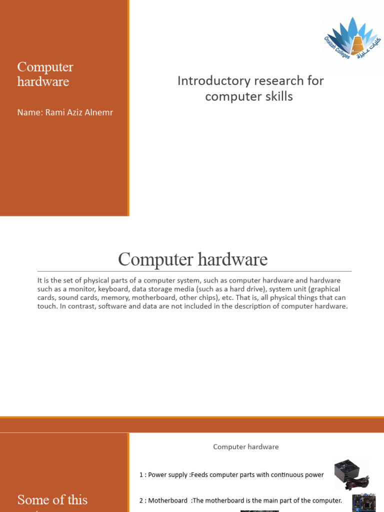 Computer hardware | PDF