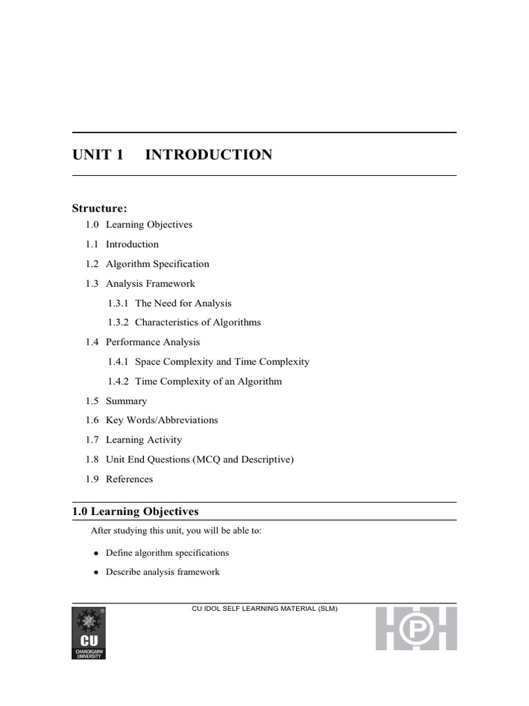 Design & Analysis - BOOK | PDF | Time Complexity | Algorithms