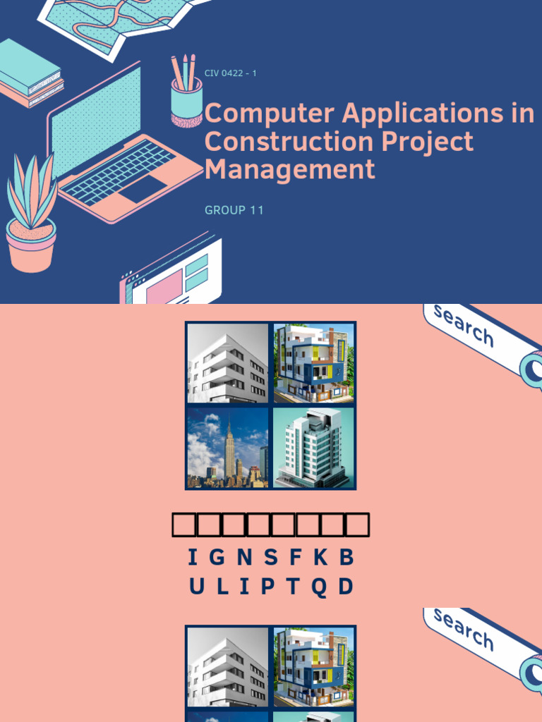 Computer Applications in Construction Project Management | PDF ...