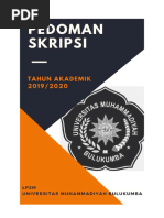 A 1skripsi-Pedoman Penulisan Skripsi Fb-Ukwms - Final-0703 (1) - 2 | PDF