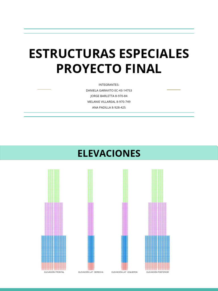 TRABAJO FINAL ESTRUCTURAS ESPECIALES UP | PDF | Fundación (Ingeniería) | Hormigón