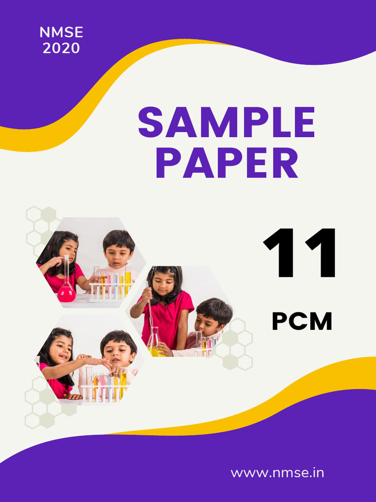 Grade 11 PCM Sample Questions | PDF | Chemistry | Physical Sciences