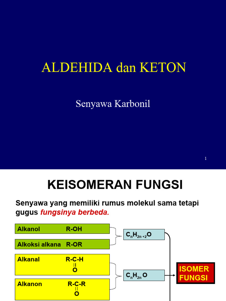 ALdehida Dan Keton | PDF