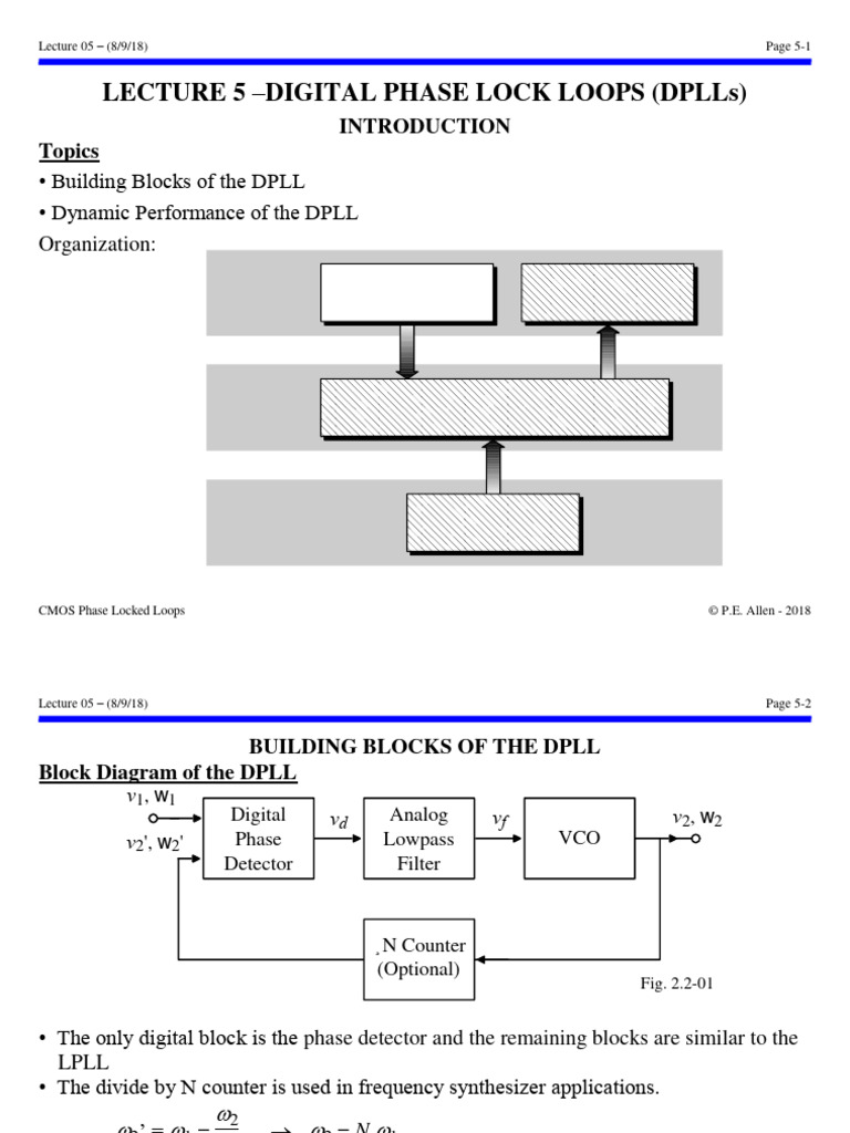 05_dpll_180809 | PDF | Electronics | Information And Communications ... 05_dpll_180809 | PDF | Electronics | Information And Communications ...