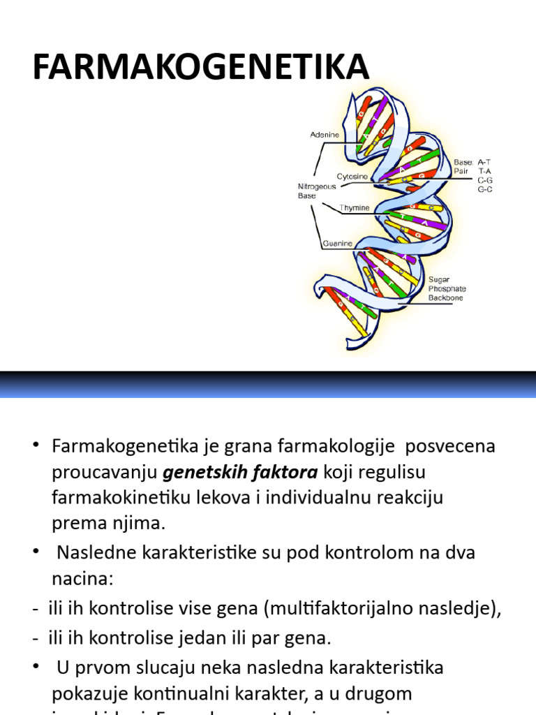 Farmakogenetika To | PDF