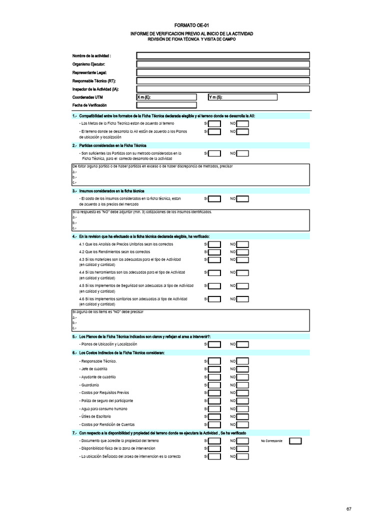 Formatos Oe Excel Du-028-2021 - Actualizado Al 19-03-2021 | PDF ... Formatos Oe Excel Du-028-2021 - Actualizado Al 19-03-2021 | PDF ...
