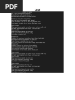 Teddy Swims Lose Control | PDF