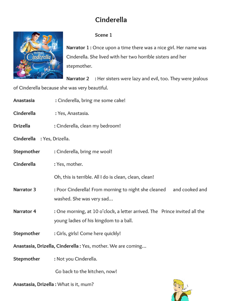 BI6 - U5 - L9 (play script) .doc - Google Tài liệu | PDF | Cinderella ...