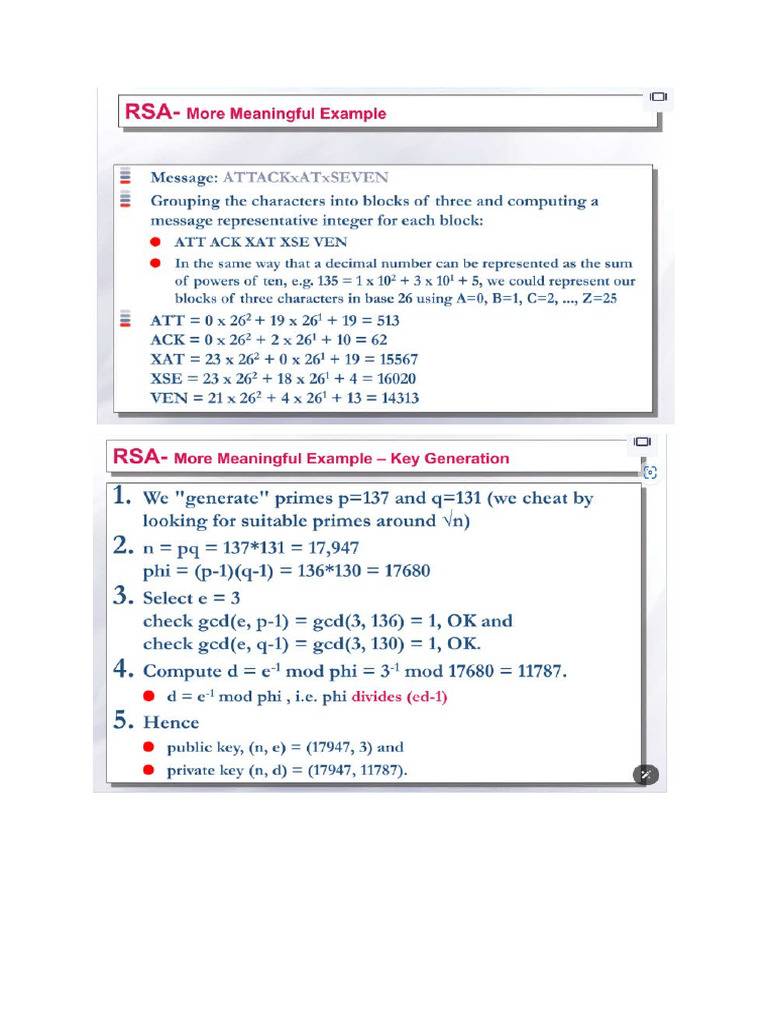 RSA FINA PAPER QUESTION 1 | PDF