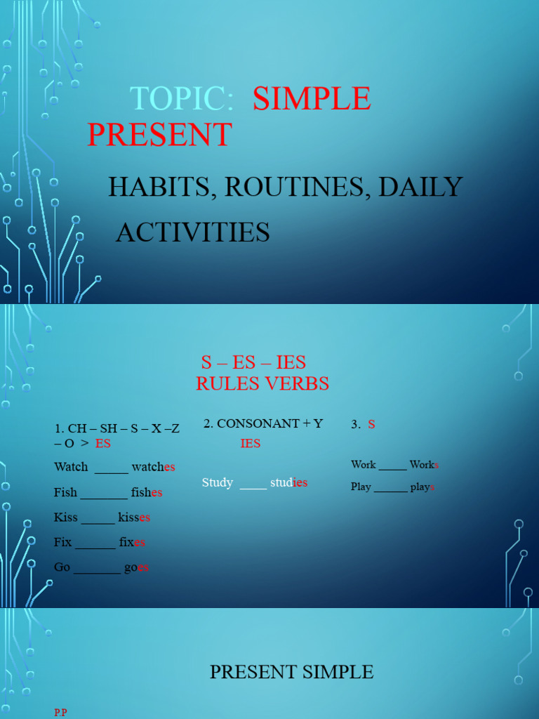Simple Present | PDF