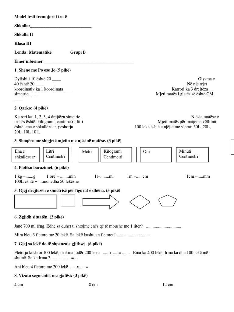 Mami Teste Mat | PDF