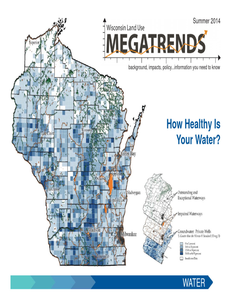 Wisconsin Land Use Megatrends-Water | PDF | Water | Wisconsin
