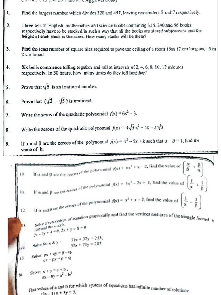 Maths HW | PDF