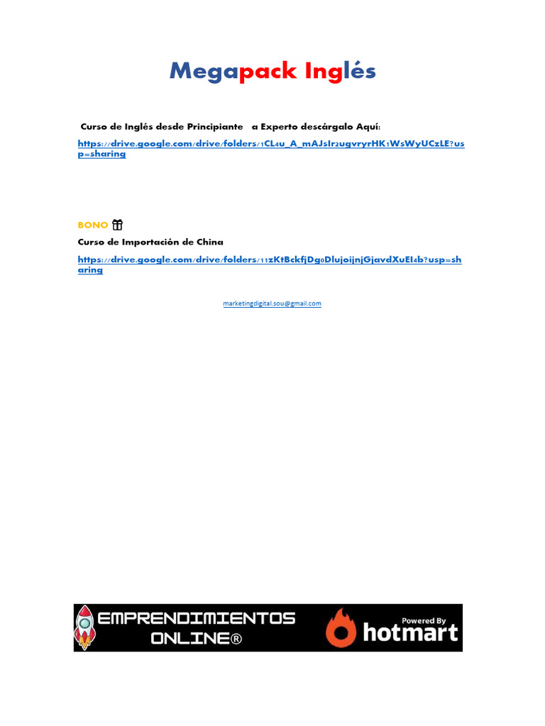 Megapack Inglés | PDF