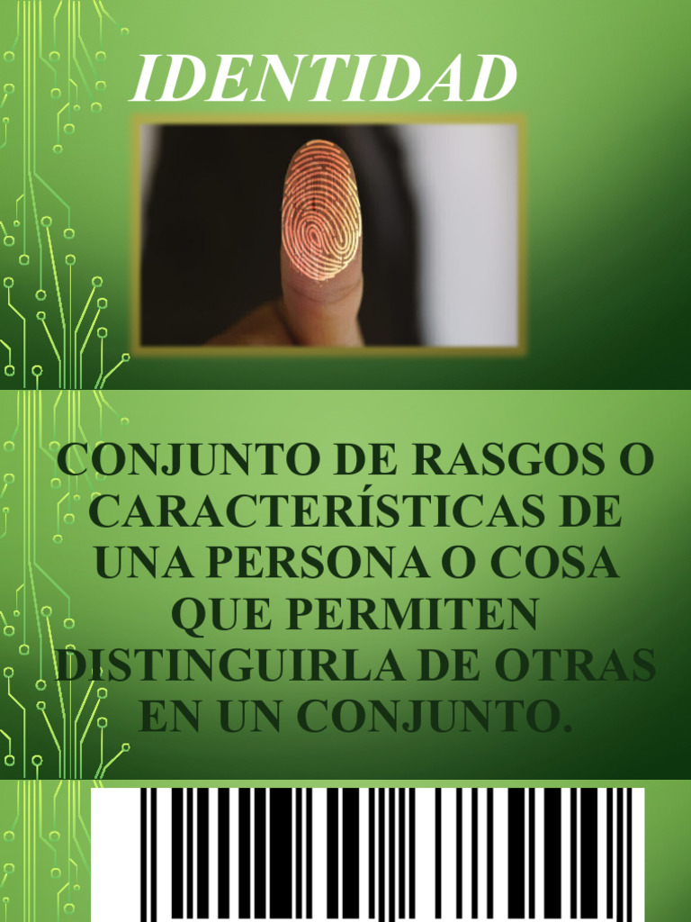 Tema Identidad | PDF