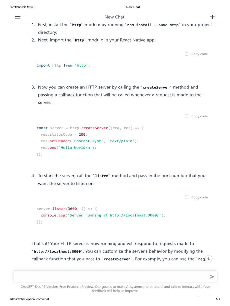 mobile server tutorial | PDF