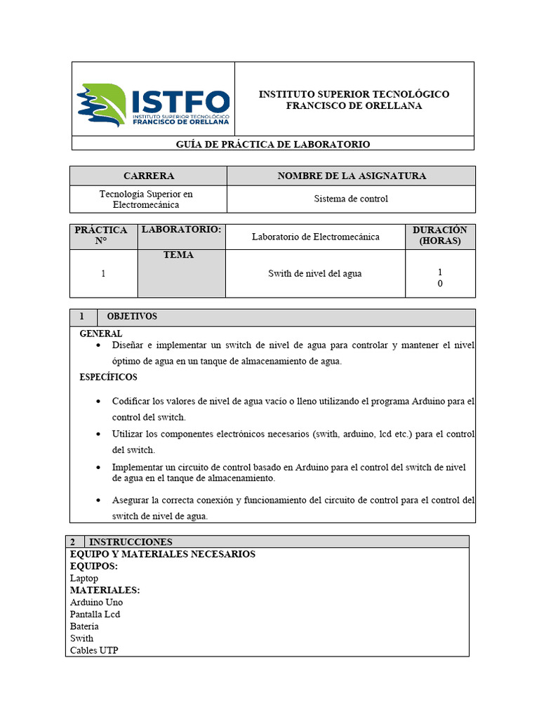 Informe Del Arduino | PDF | Arduino | Microcontrolador