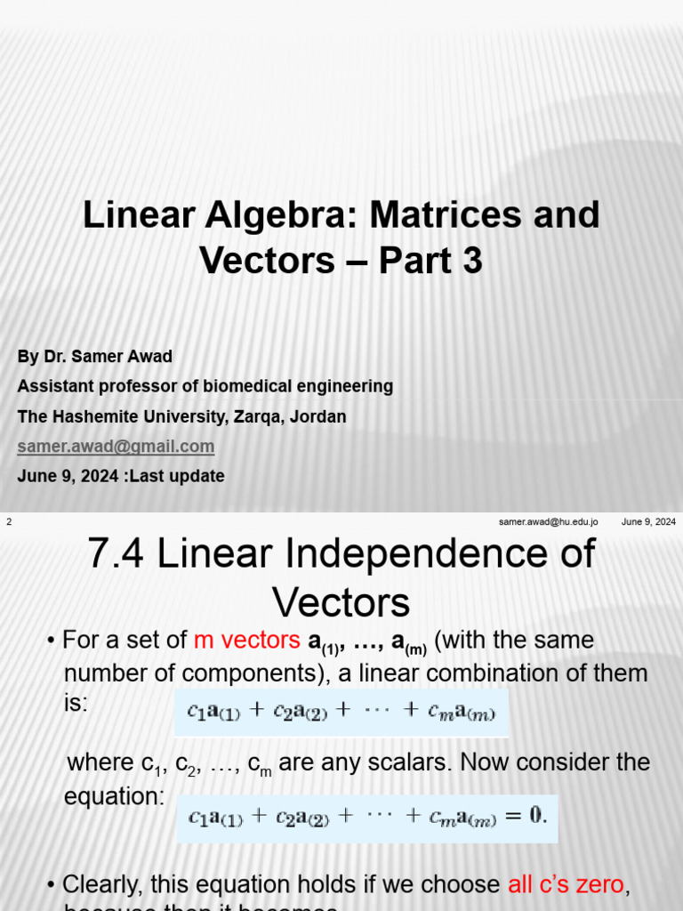 Matrices Part 3 | Download Free PDF | Matrix (Mathematics ...